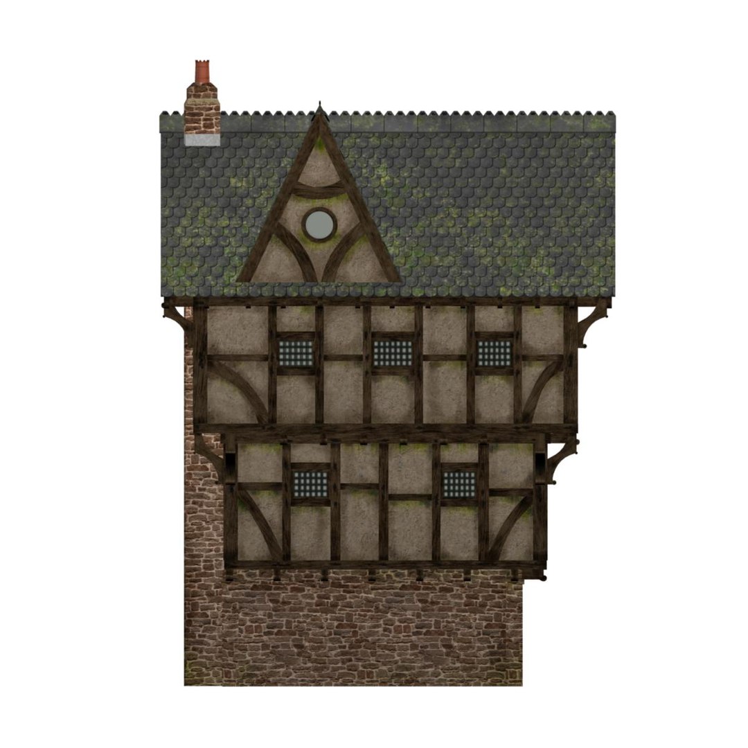 3d Medieval Fantasy House