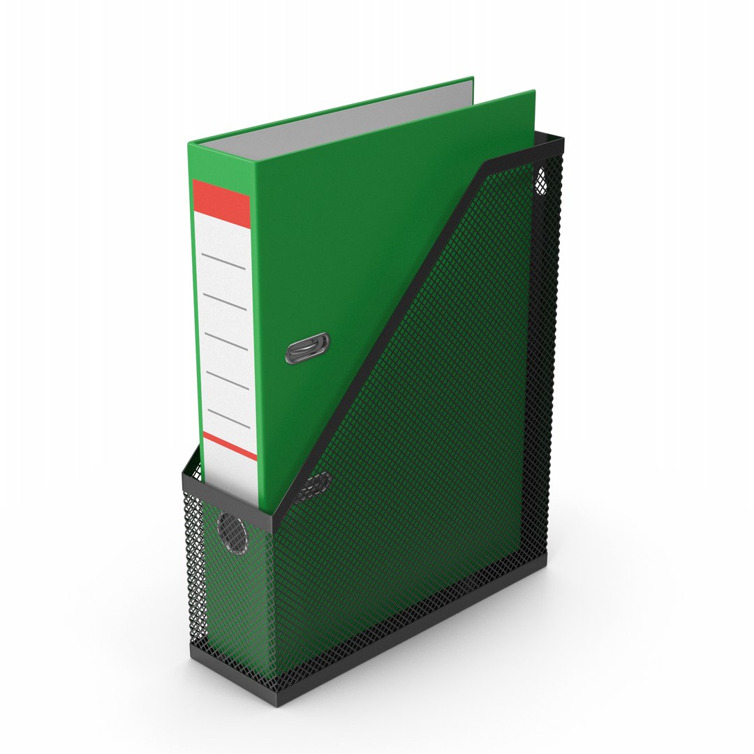 File Holder Set 3D Model - TurboSquid 2179832