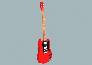 Free 3D Guitar Models - Available For Download On TurboSquid