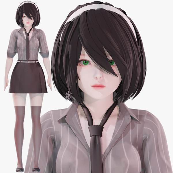 modelo 3d Ropa casual 0020 - Rig - Unreal - Unity - Blender - Animación ...