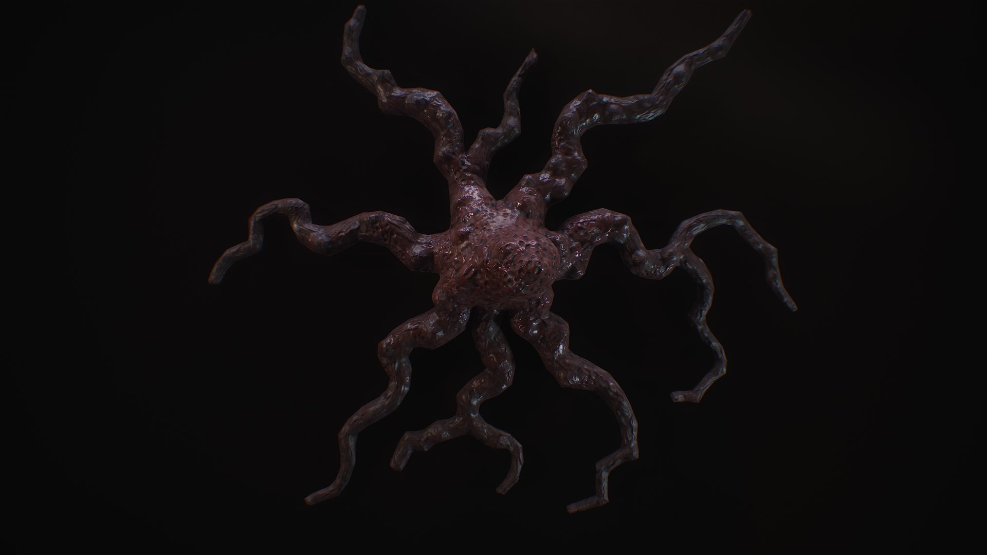 3D Biomass Alien Plant Lowpoly With PBR Low-poly 3D Model - TurboSquid ...