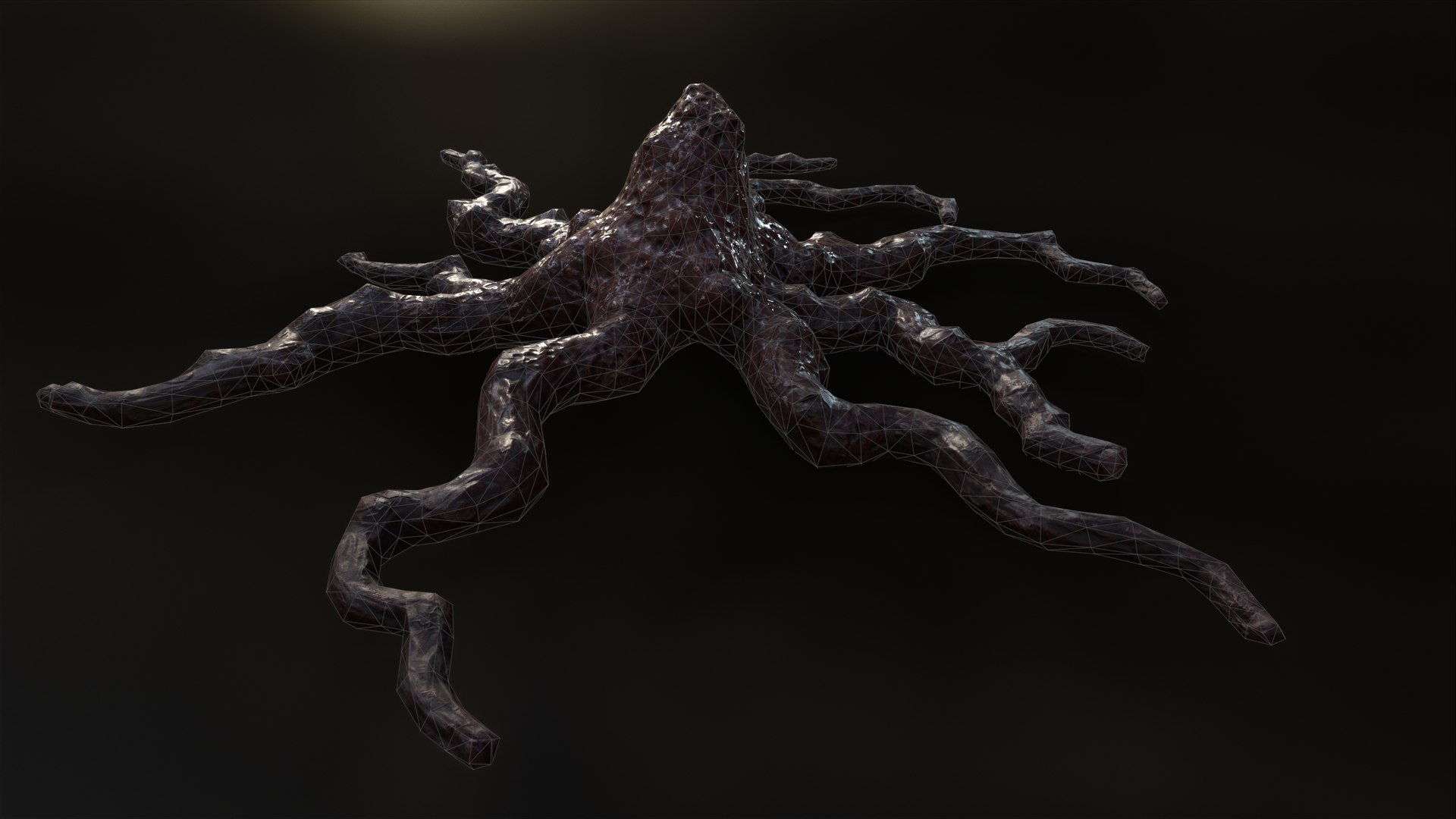 3D Biomass Alien Plant Lowpoly With PBR Low-poly 3D Model - TurboSquid ...