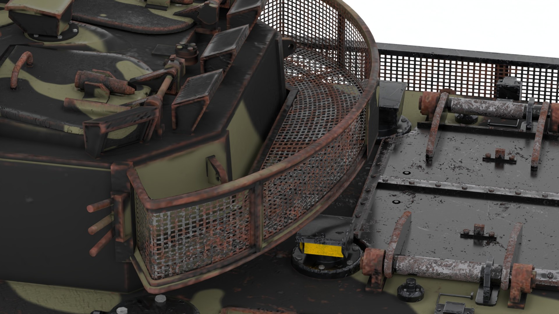 4K Textures British MCV 80 Warrior Tracked Mechanised Combat Vehicle In ...