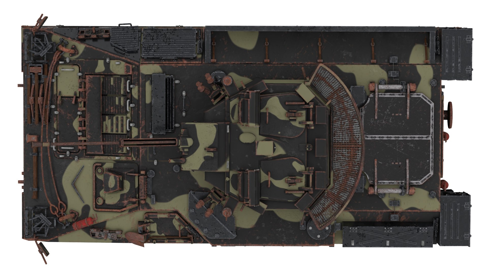 4K Textures British MCV 80 Warrior Tracked Mechanised Combat Vehicle In ...