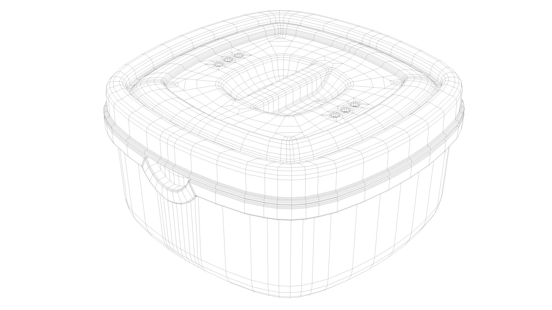 3D Model Lunch Box 3 - TurboSquid 2273032