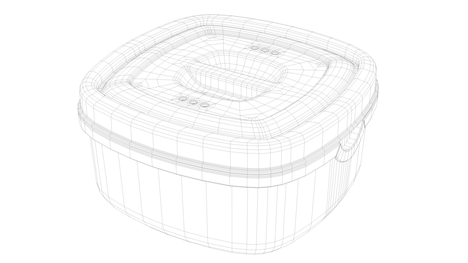 3D Model Lunch Box 3 - TurboSquid 2273032