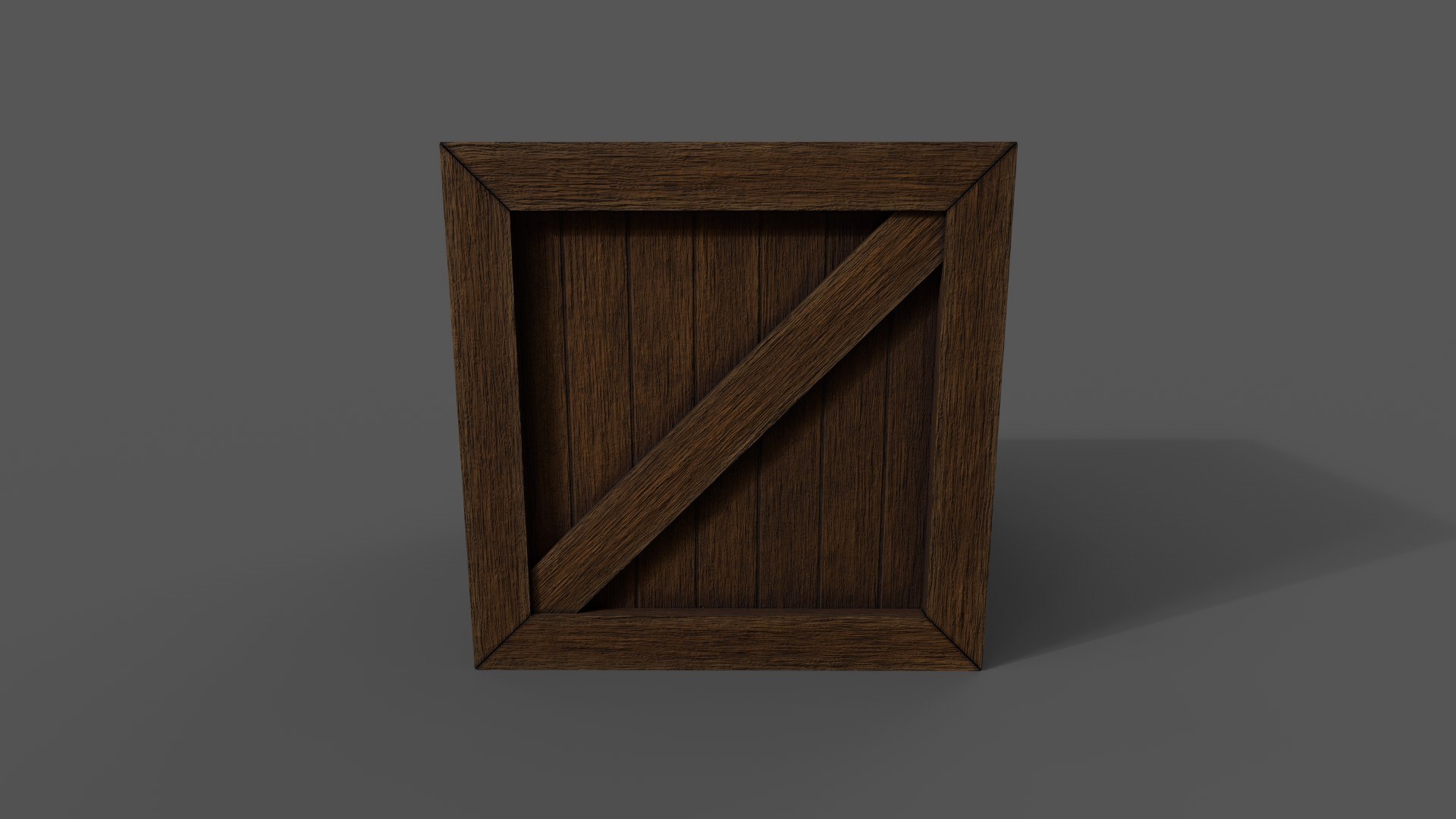 Free 3D Game And Render Ready Wooden Crate - TurboSquid 1859373