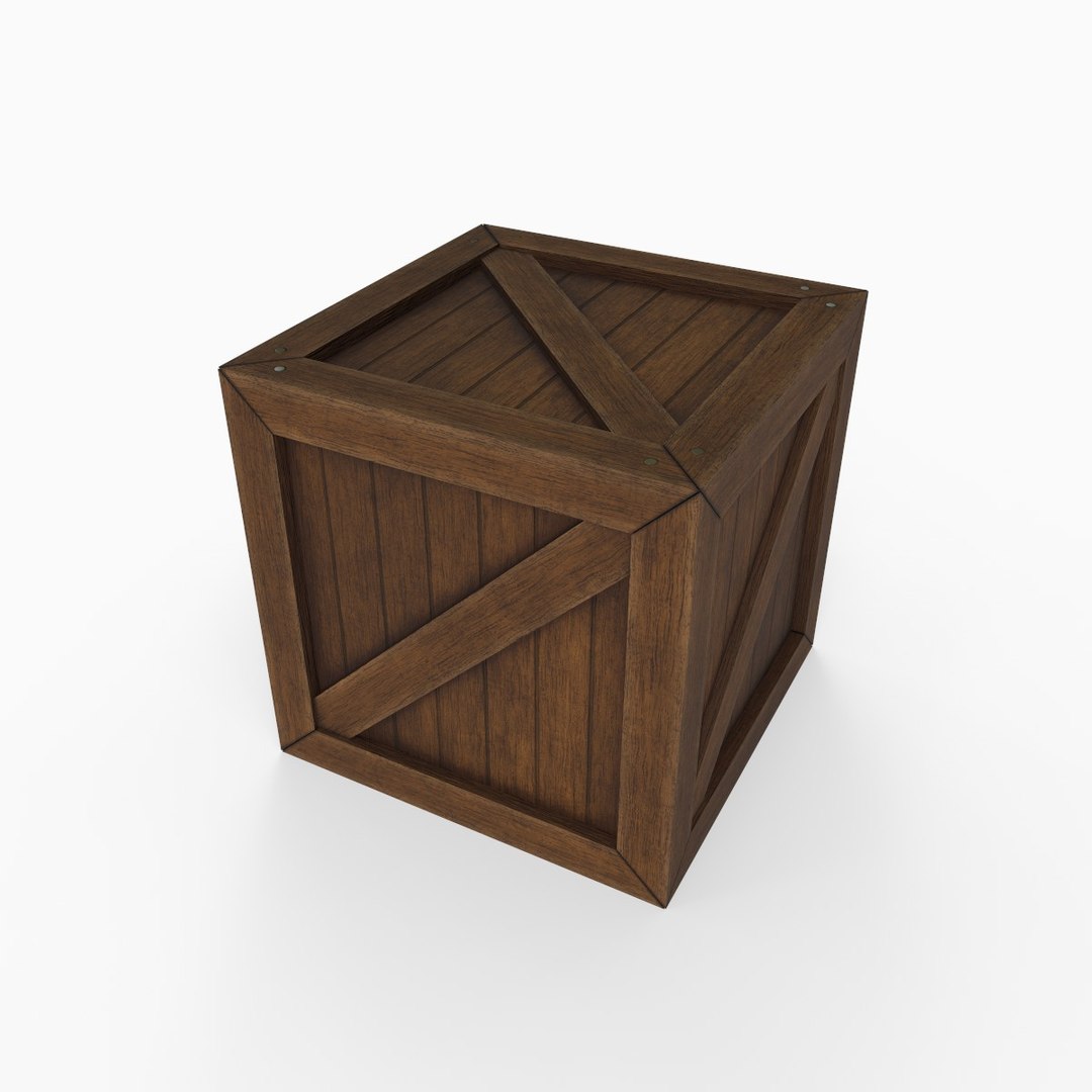 Free 3D Game And Render Ready Wooden Crate - TurboSquid 1859373