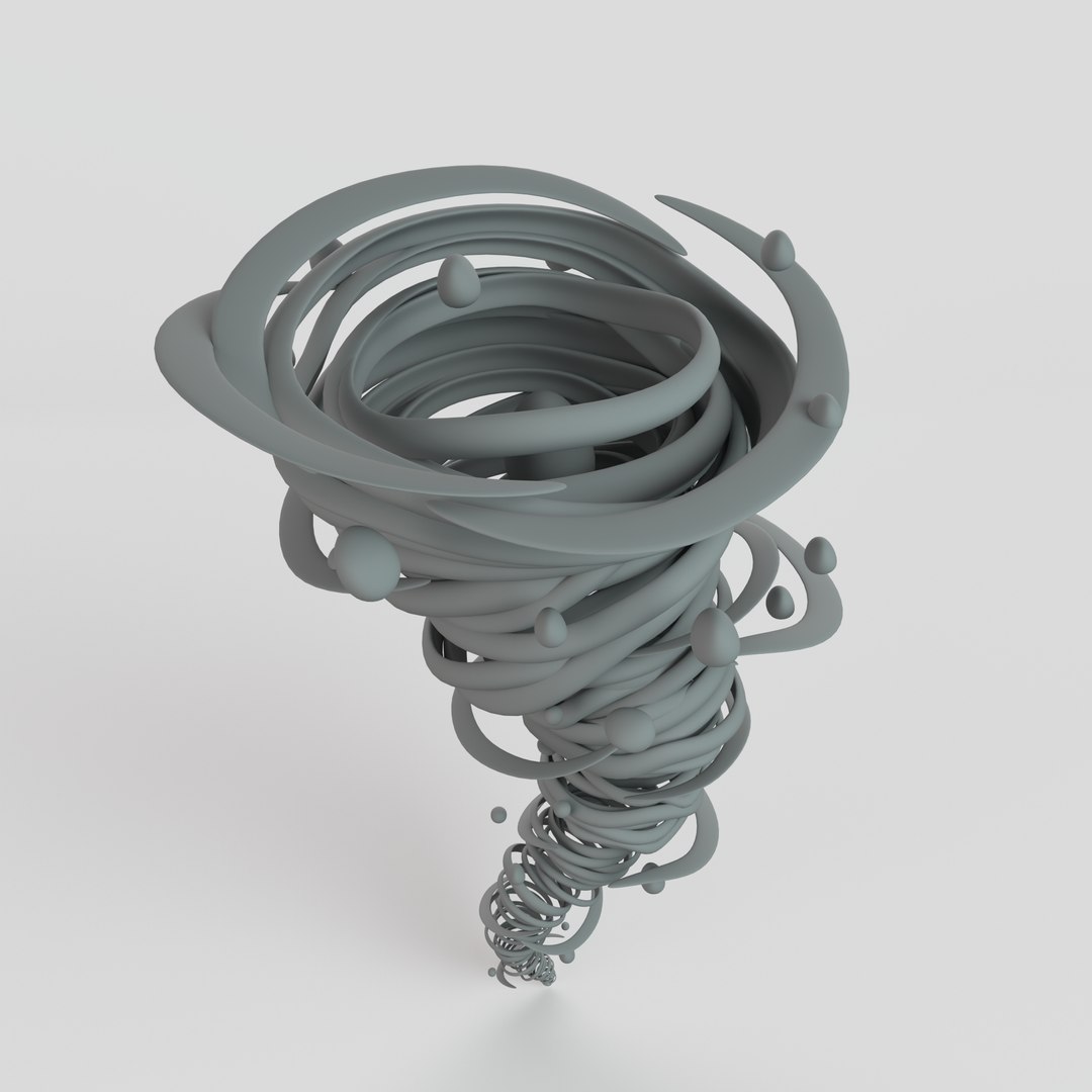 Tornado Storm Nature 3D Model - TurboSquid 1483969