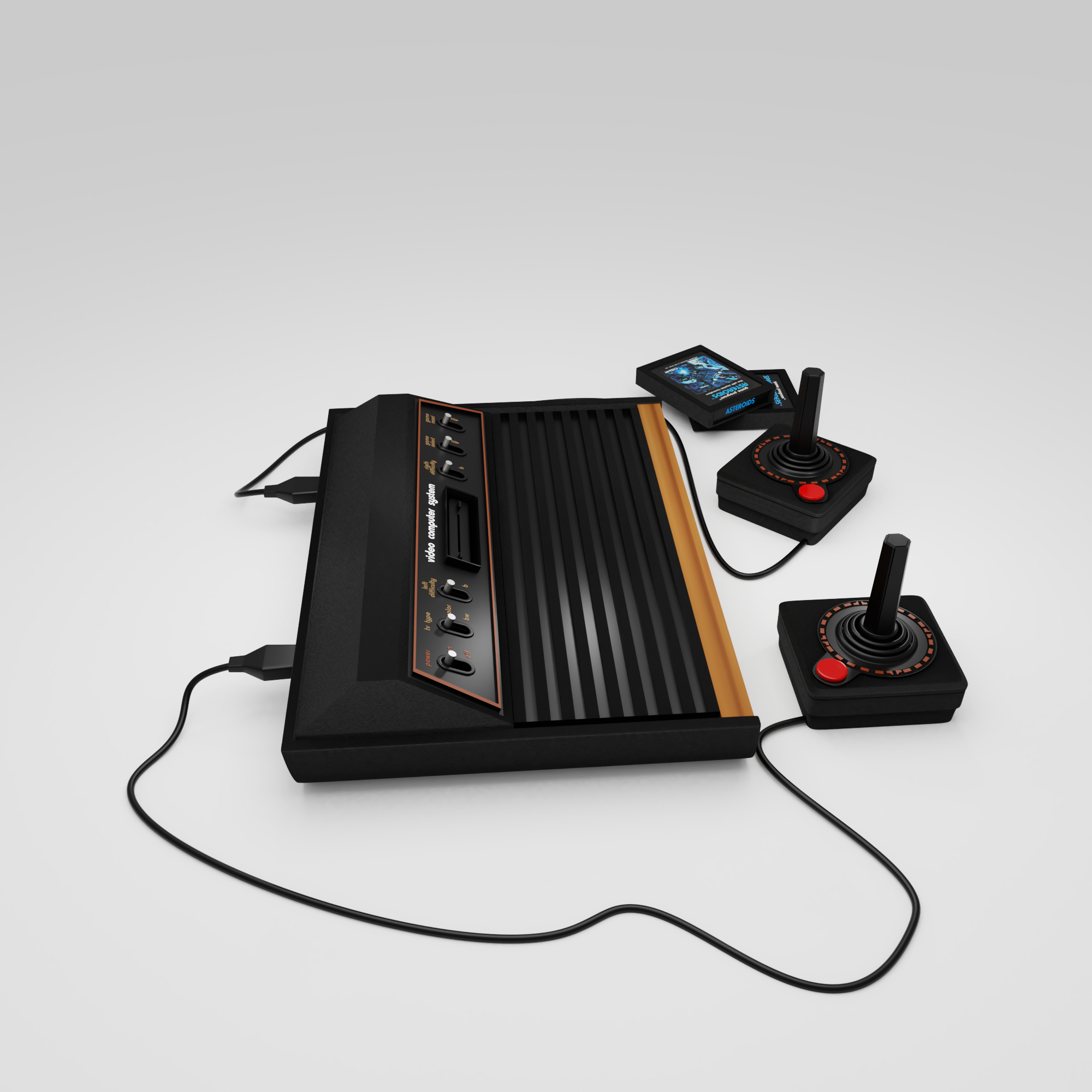 3D model atari 2600 - TurboSquid 1491467