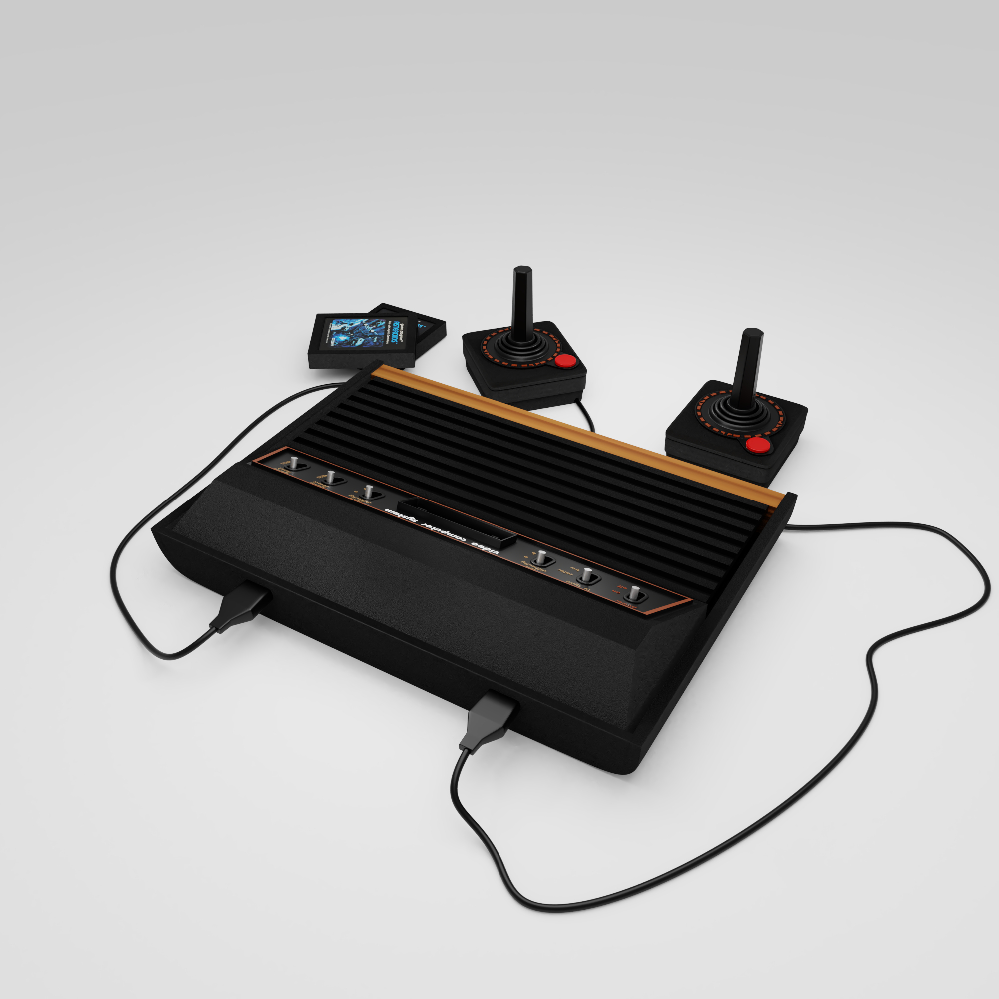 3D model atari 2600 - TurboSquid 1491467