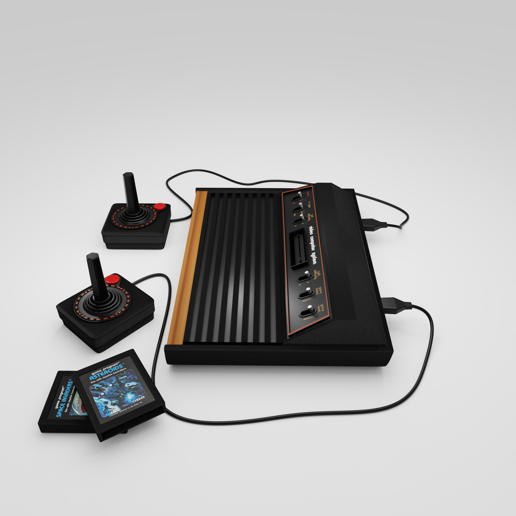3D model atari 2600 - TurboSquid 1491467
