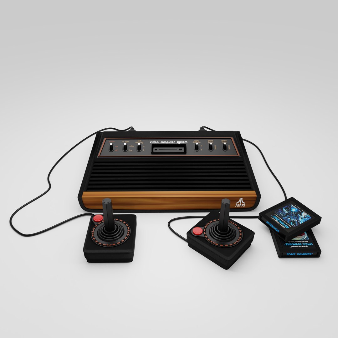 3D Model Atari 2600 - TurboSquid 1491467