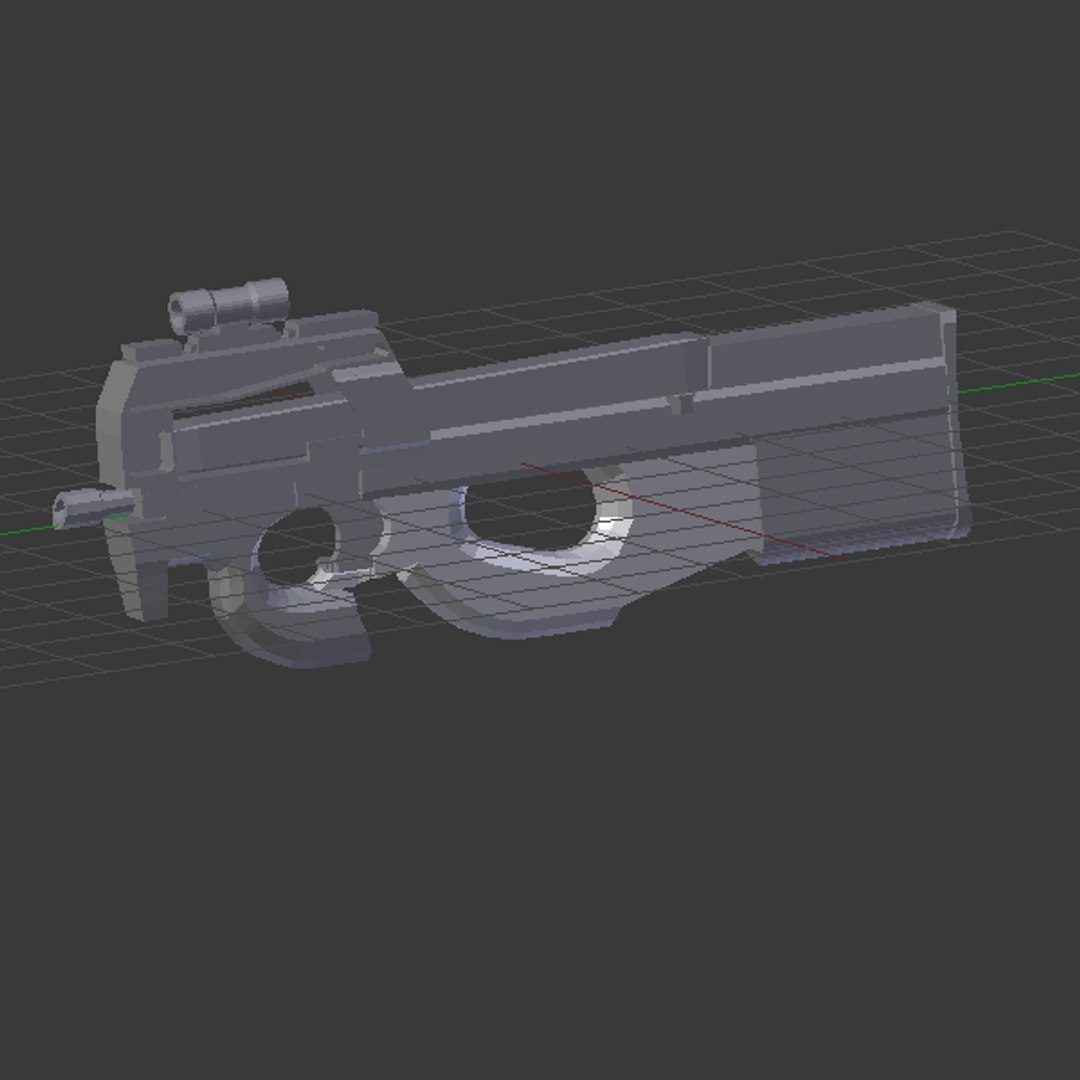 3d p90 model