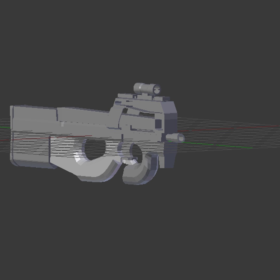 3d p90 model