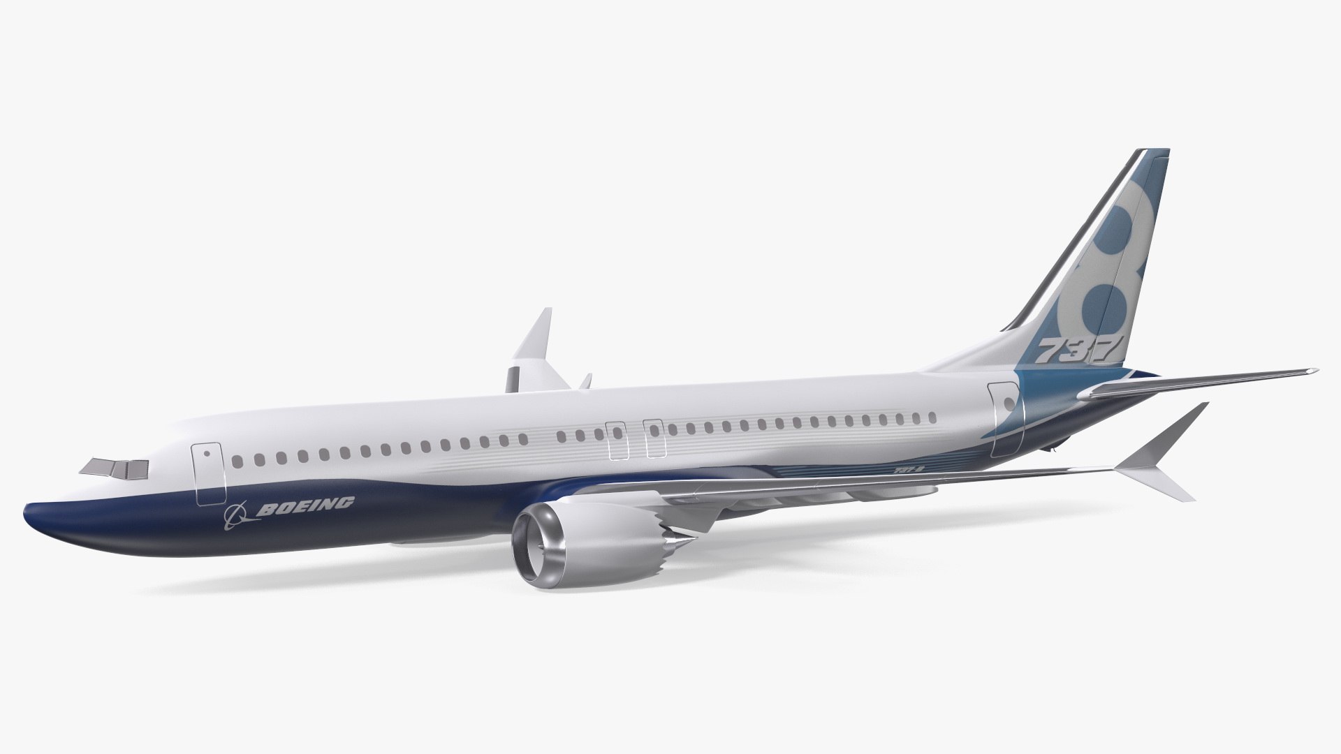 Boeing 737 Max 8 Scale 3D Model - TurboSquid 1766195
