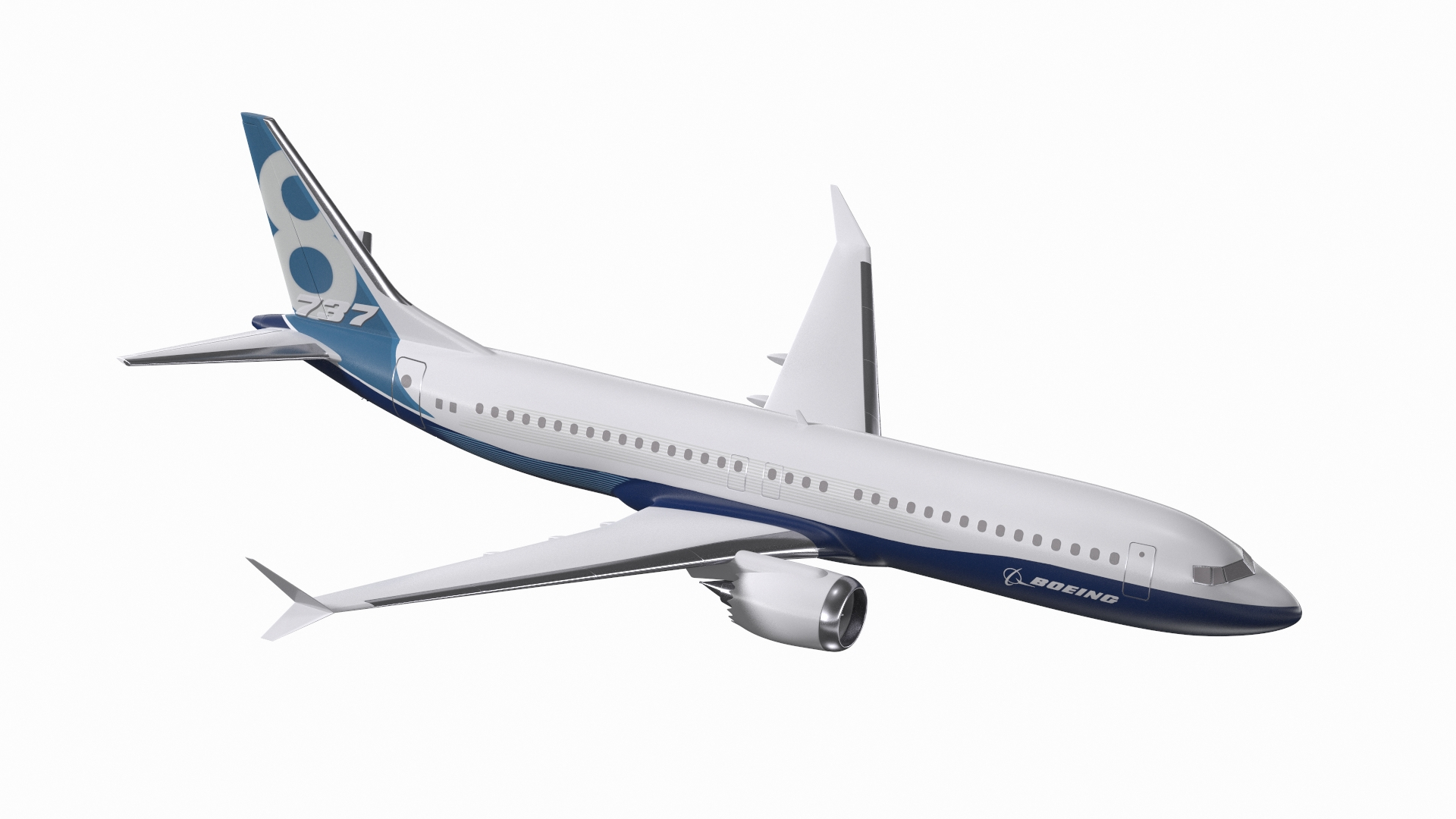 Boeing 737 Max 8 Scale 3D Model - TurboSquid 1766195