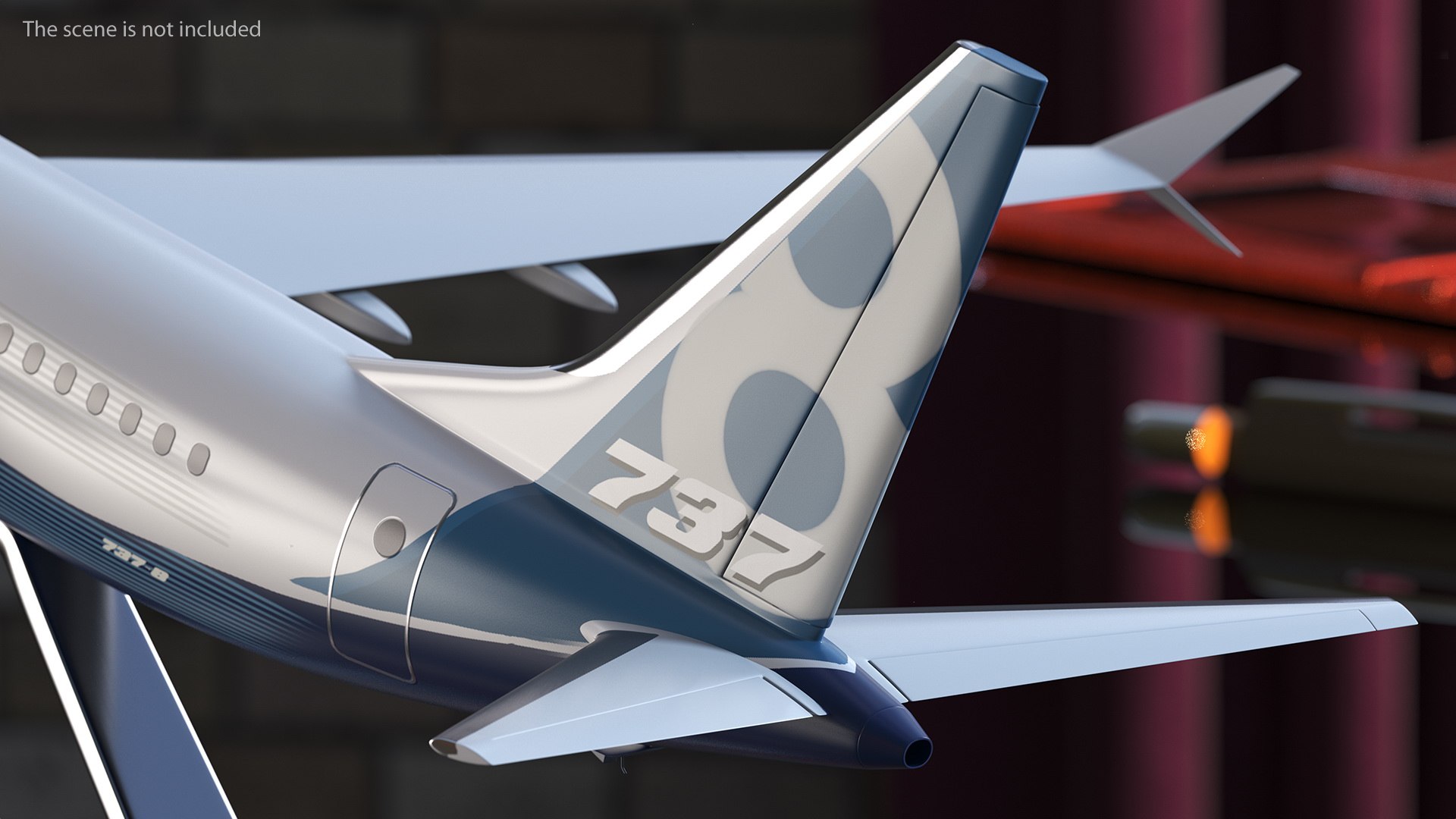 Boeing 737 Max 8 Scale 3D Model - TurboSquid 1766195