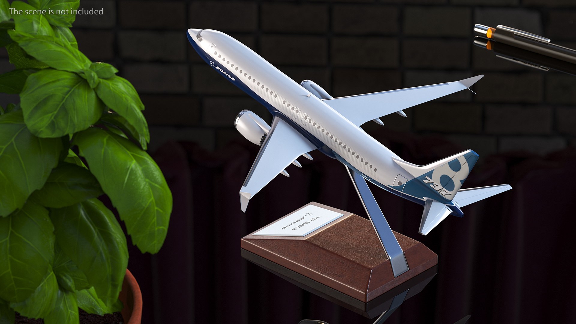 Boeing 737 Max 8 Scale 3D Model - TurboSquid 1766195