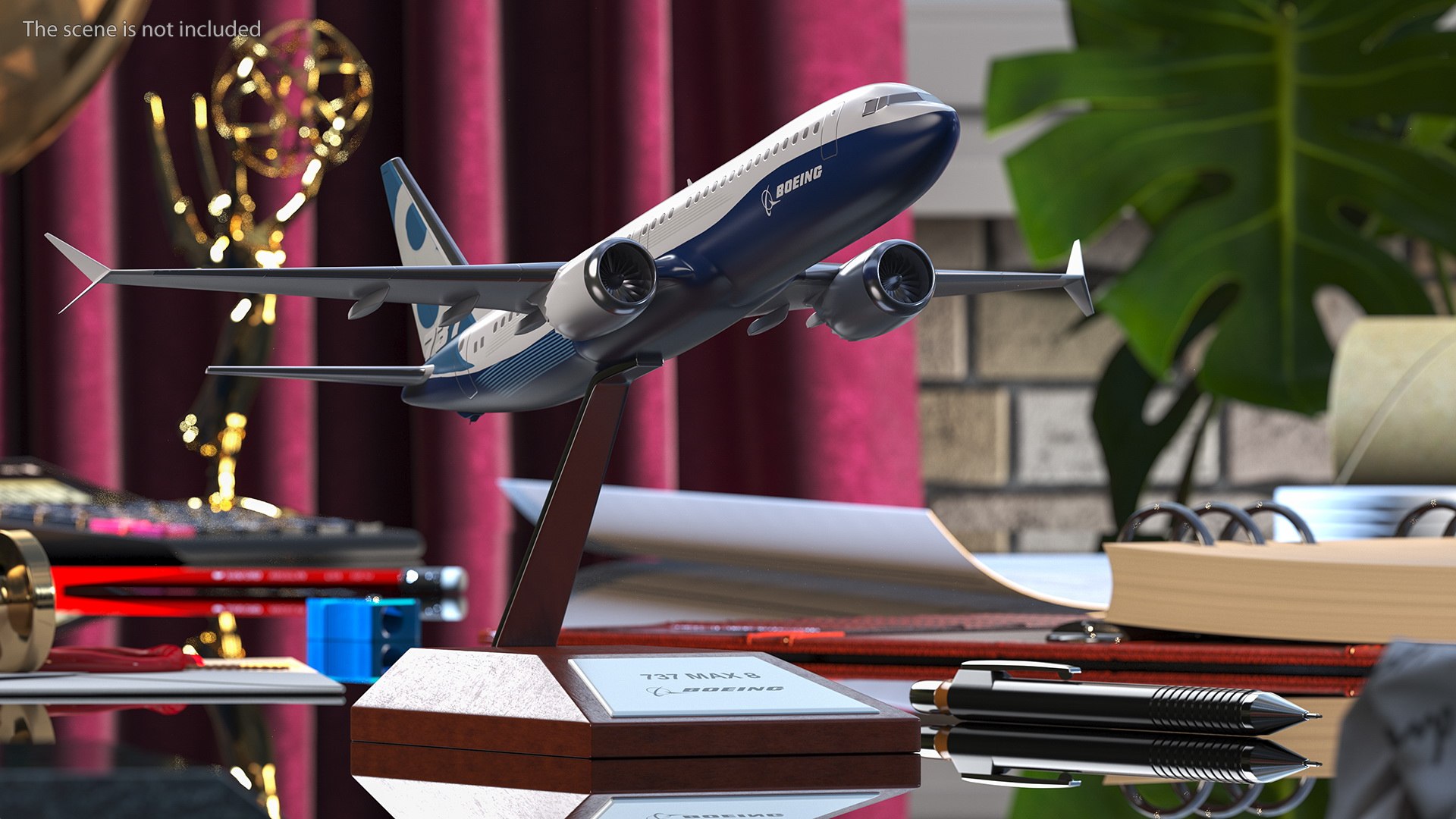 Boeing 737 Max 8 Scale 3D Model - TurboSquid 1766195