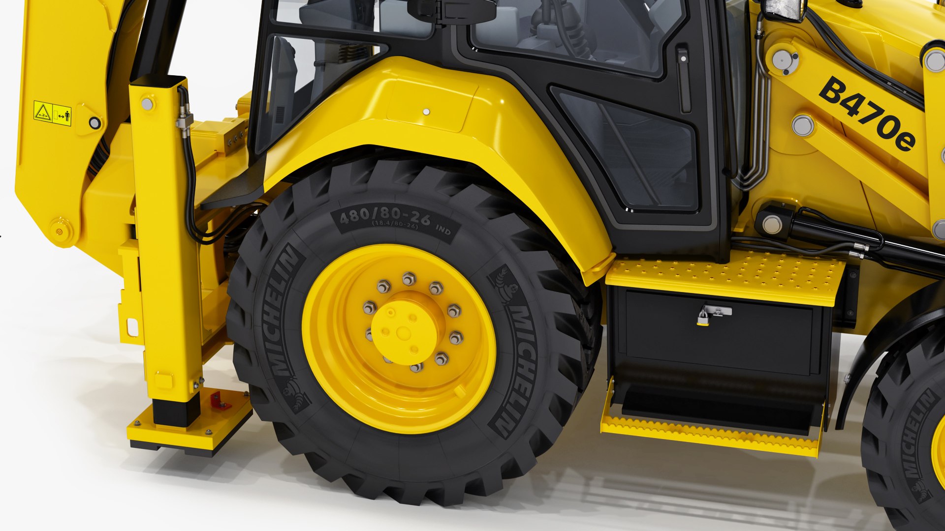 3D Backhoe Loader New Generic - TurboSquid 1741500