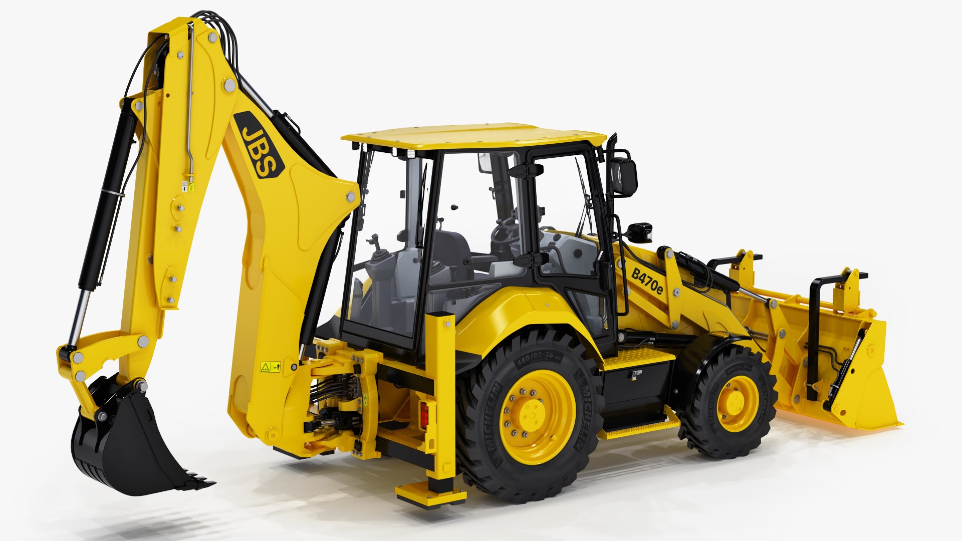 3D Backhoe Loader New Generic - TurboSquid 1741500