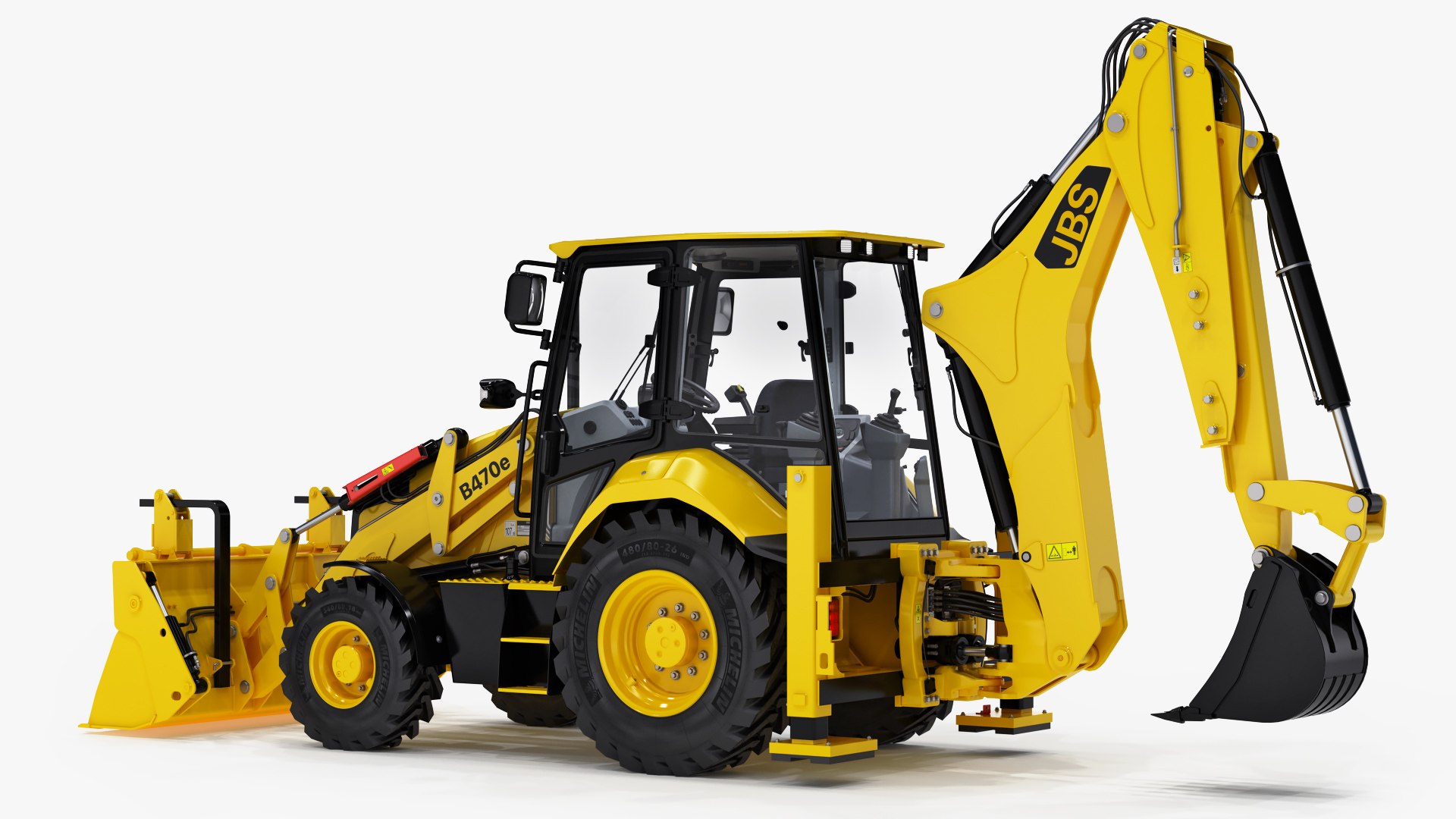 3D Backhoe Loader New Generic - TurboSquid 1741500