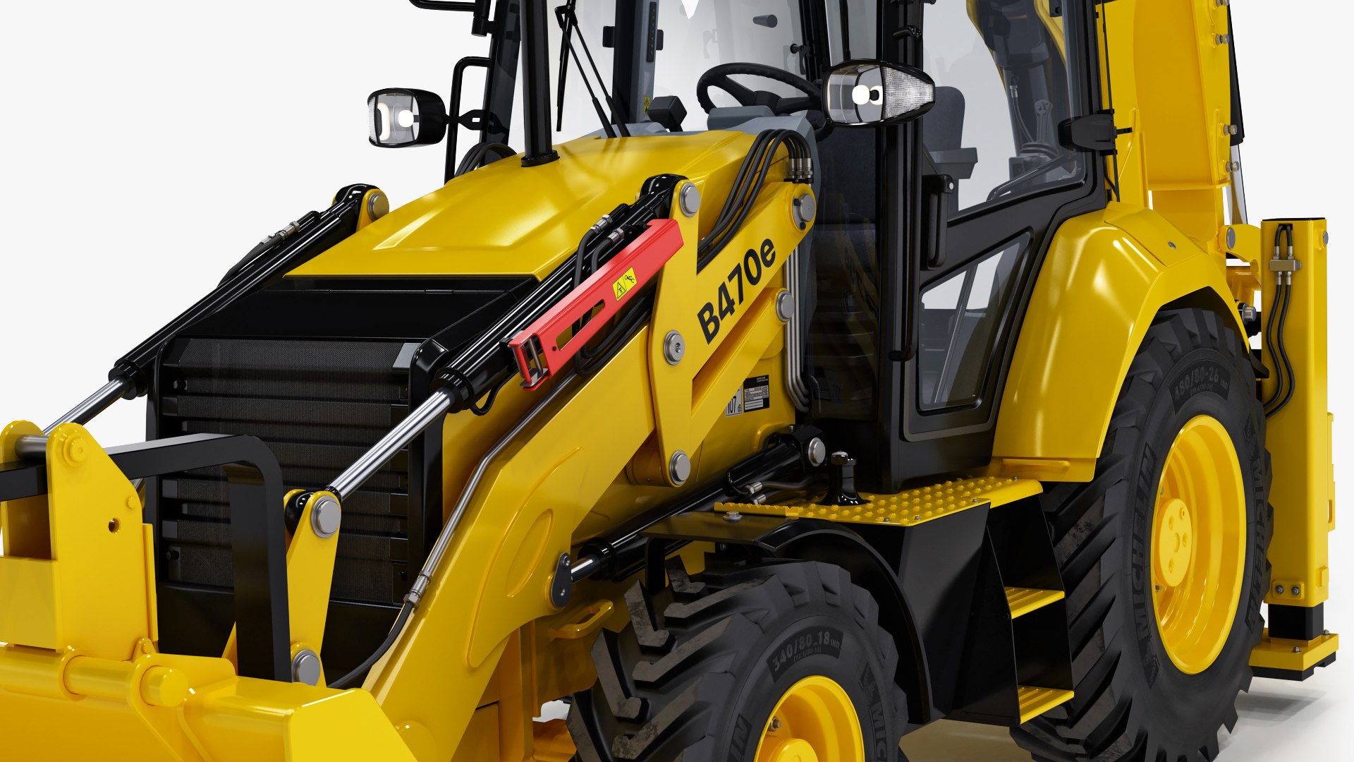 3D Backhoe Loader New Generic - TurboSquid 1741500