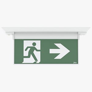 Download 3D Exit Sign 3ds Max Models - TurboSquid