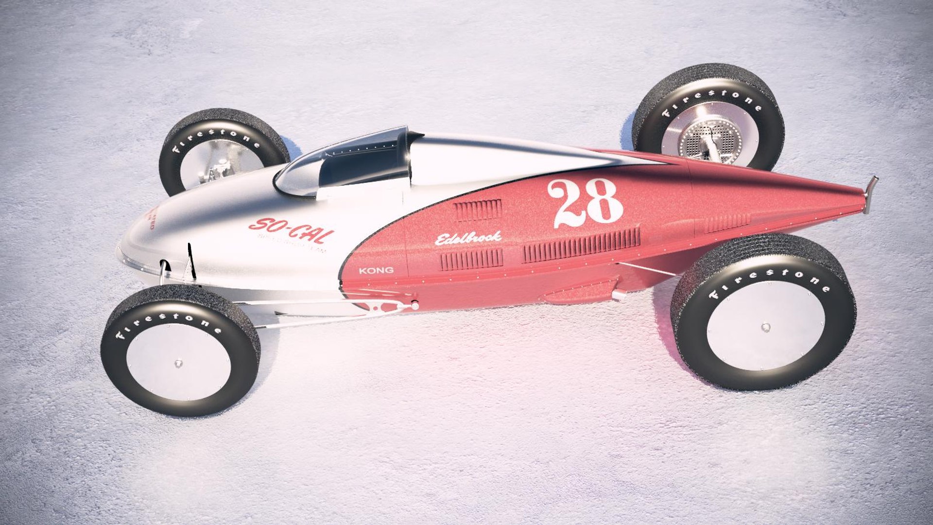 3d Model So-cal Belly Tank