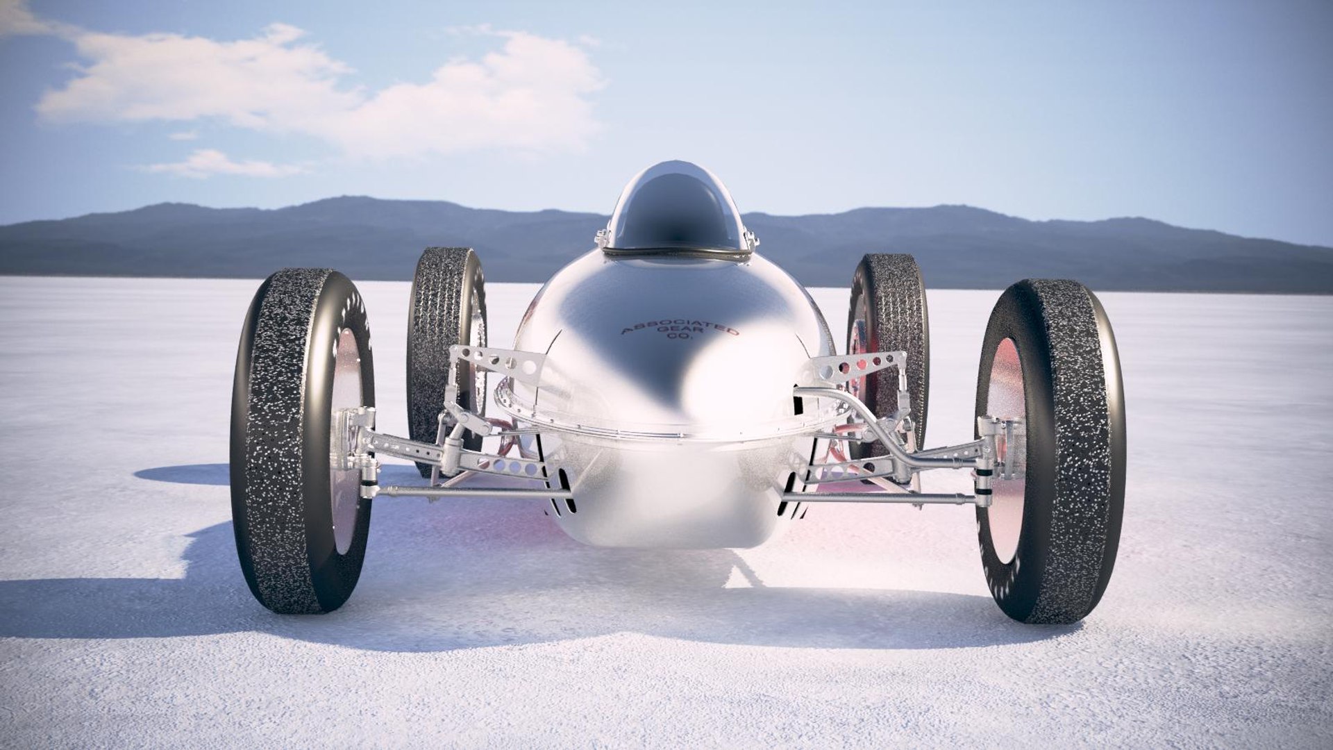 3d Model So-cal Belly Tank