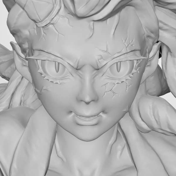 Nezuko rage mode fanart 3D 모델 - TurboSquid 1909474