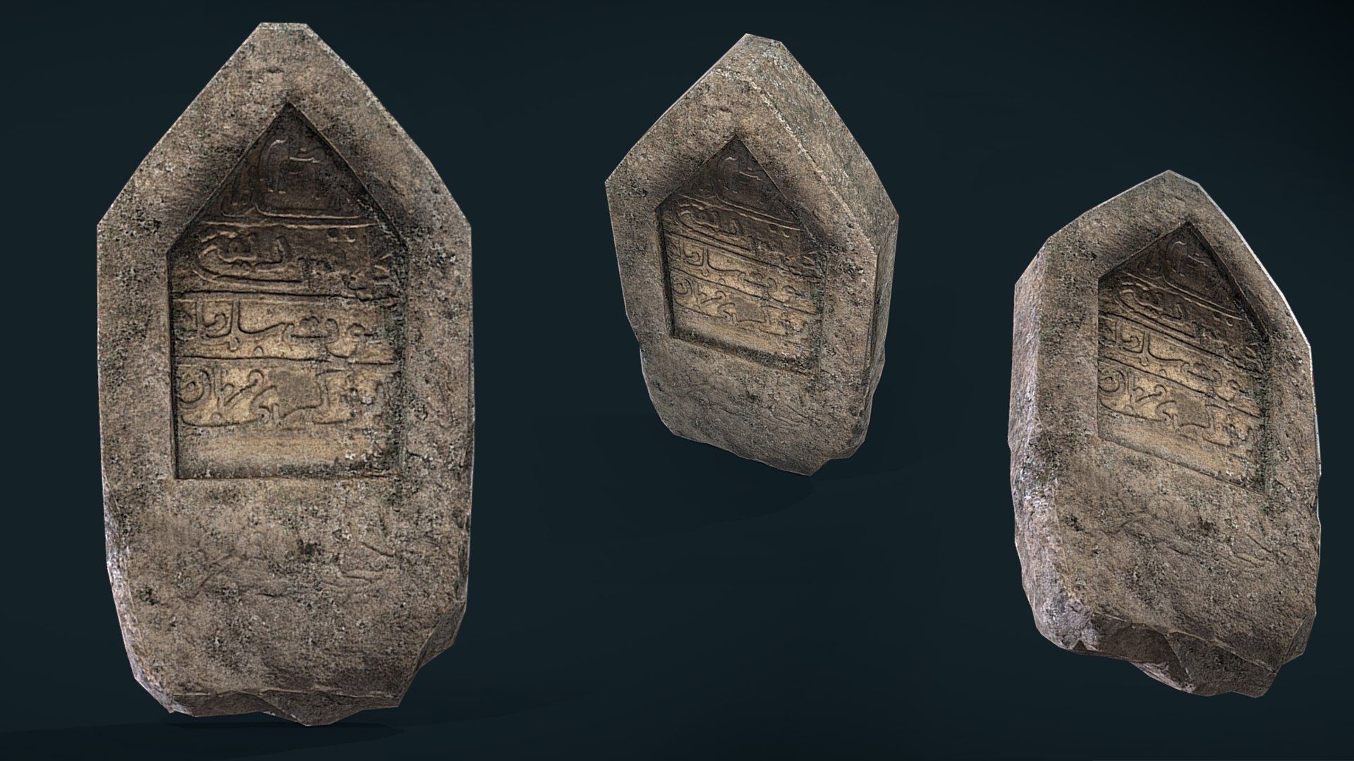 Ancient Stones Model - TurboSquid 2077333