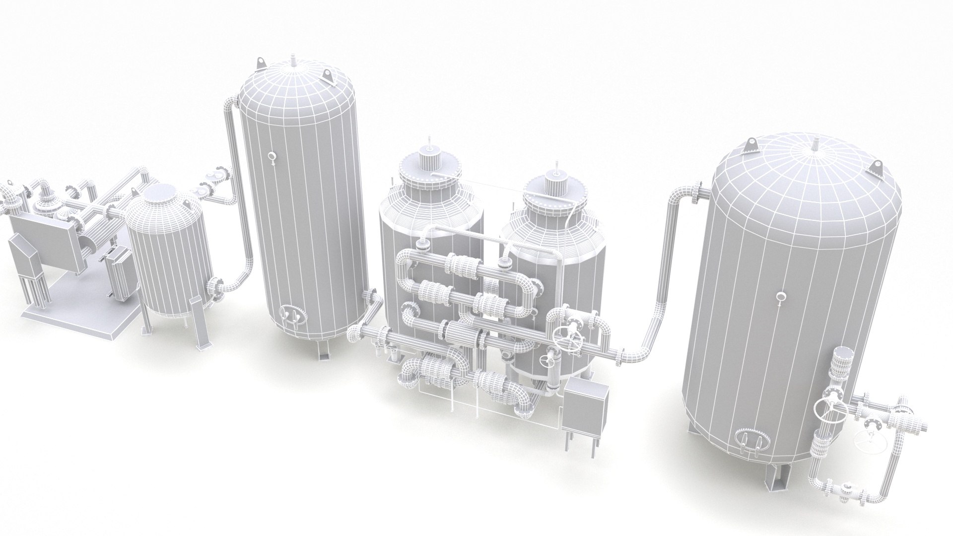 3D Nitrogen Generator Equipment Model - TurboSquid 2265987