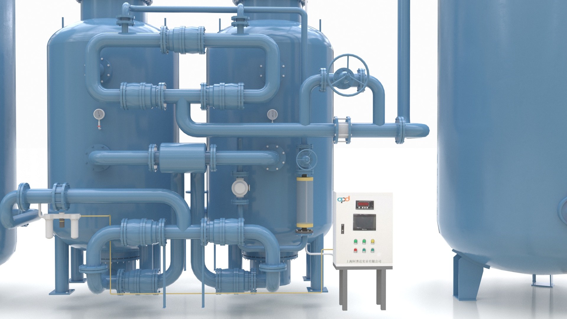 3D Nitrogen Generator Equipment Model - TurboSquid 2265987