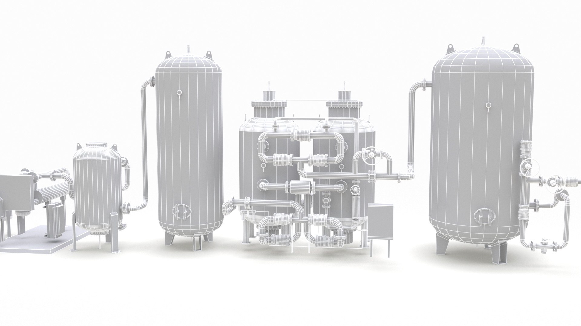 3D Nitrogen Generator Equipment Model - TurboSquid 2265987