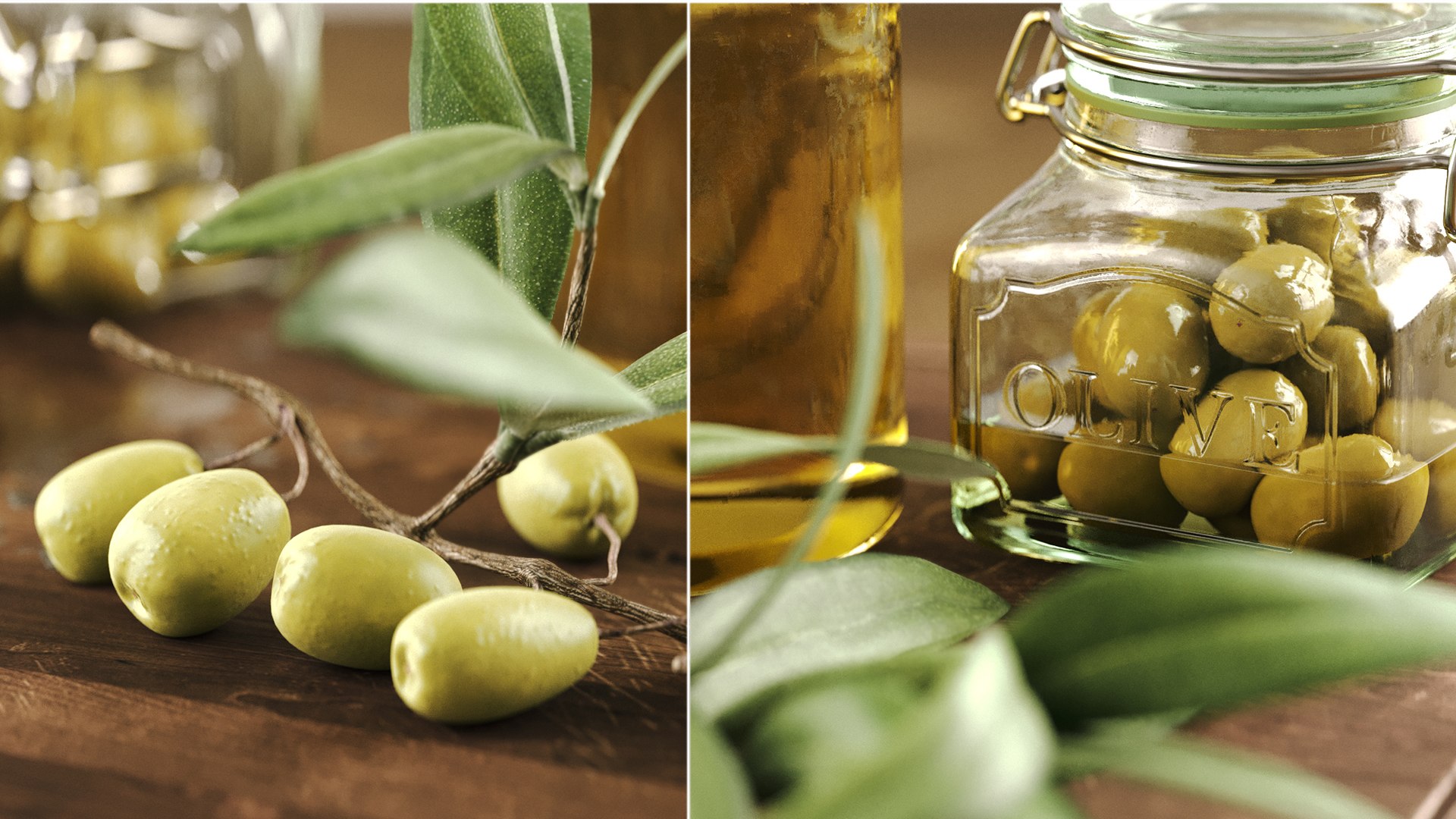 Olives Set 3D Model - TurboSquid 2251699