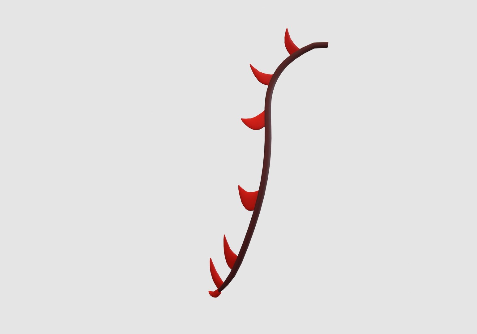 3d Cartoon Devil Tail Model Turbosquid 1912827