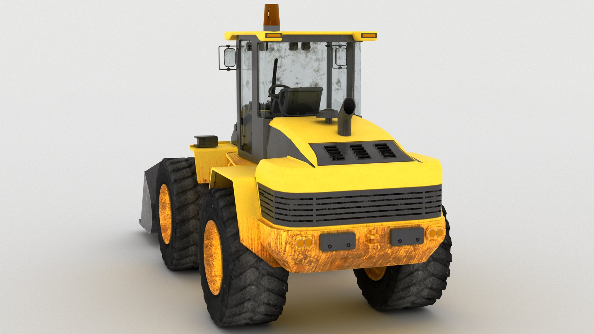 3D Wheel Loader 4K Model - TurboSquid 2237214