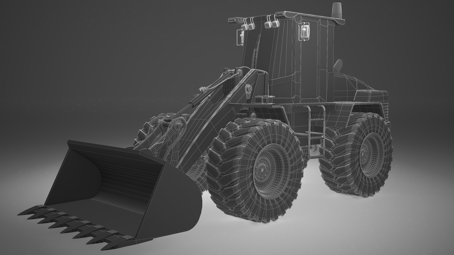 3D Wheel Loader 4K Model - TurboSquid 2237214