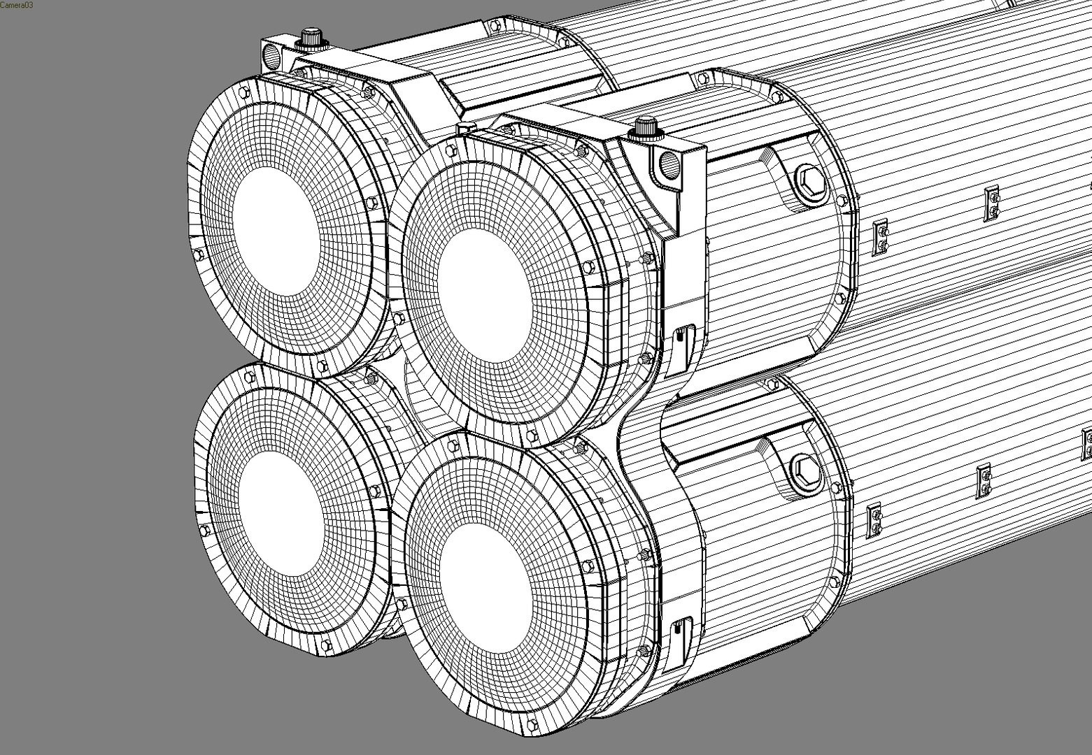 9m100 Launcher Cell 3D Model - TurboSquid 1327040