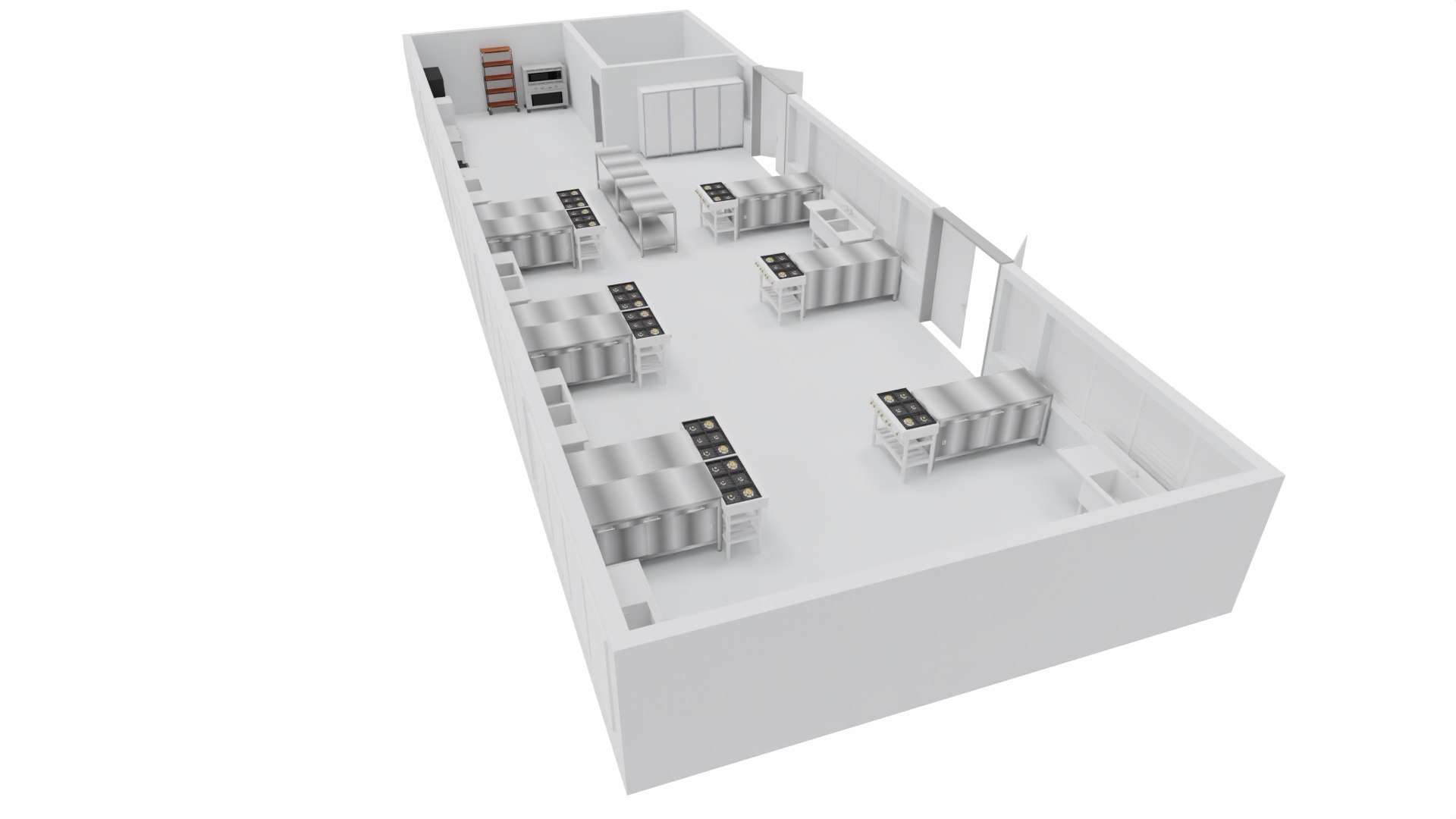 3D pantry room model - TurboSquid 2180355