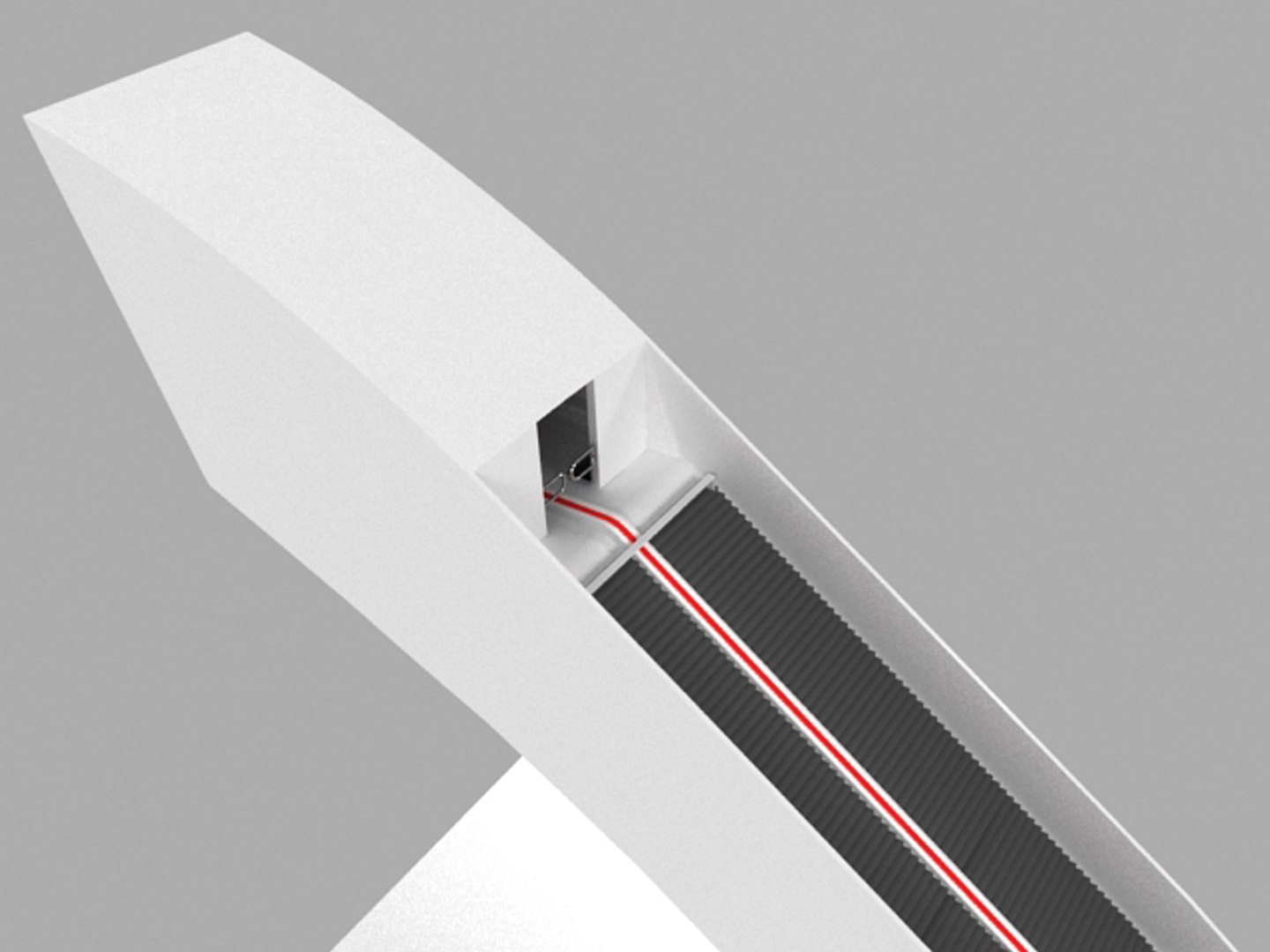 3d Model Ski Jumping Ramp