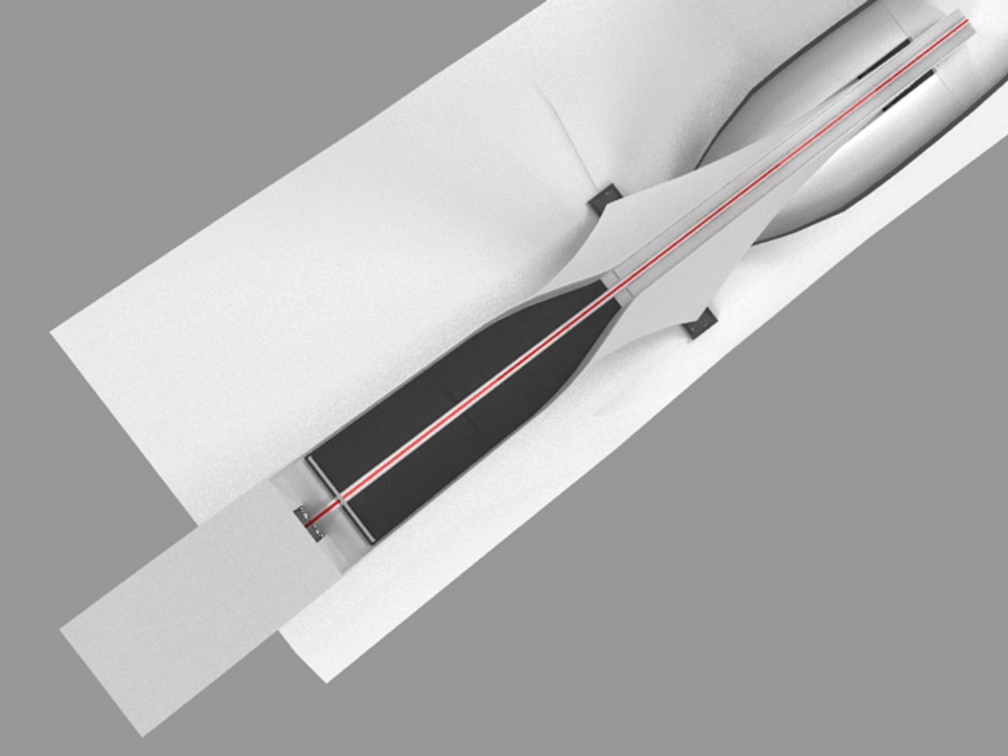 3d Model Ski Jumping Ramp