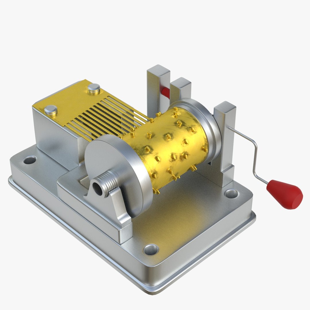 Music Box 3D Model - TurboSquid 1150063