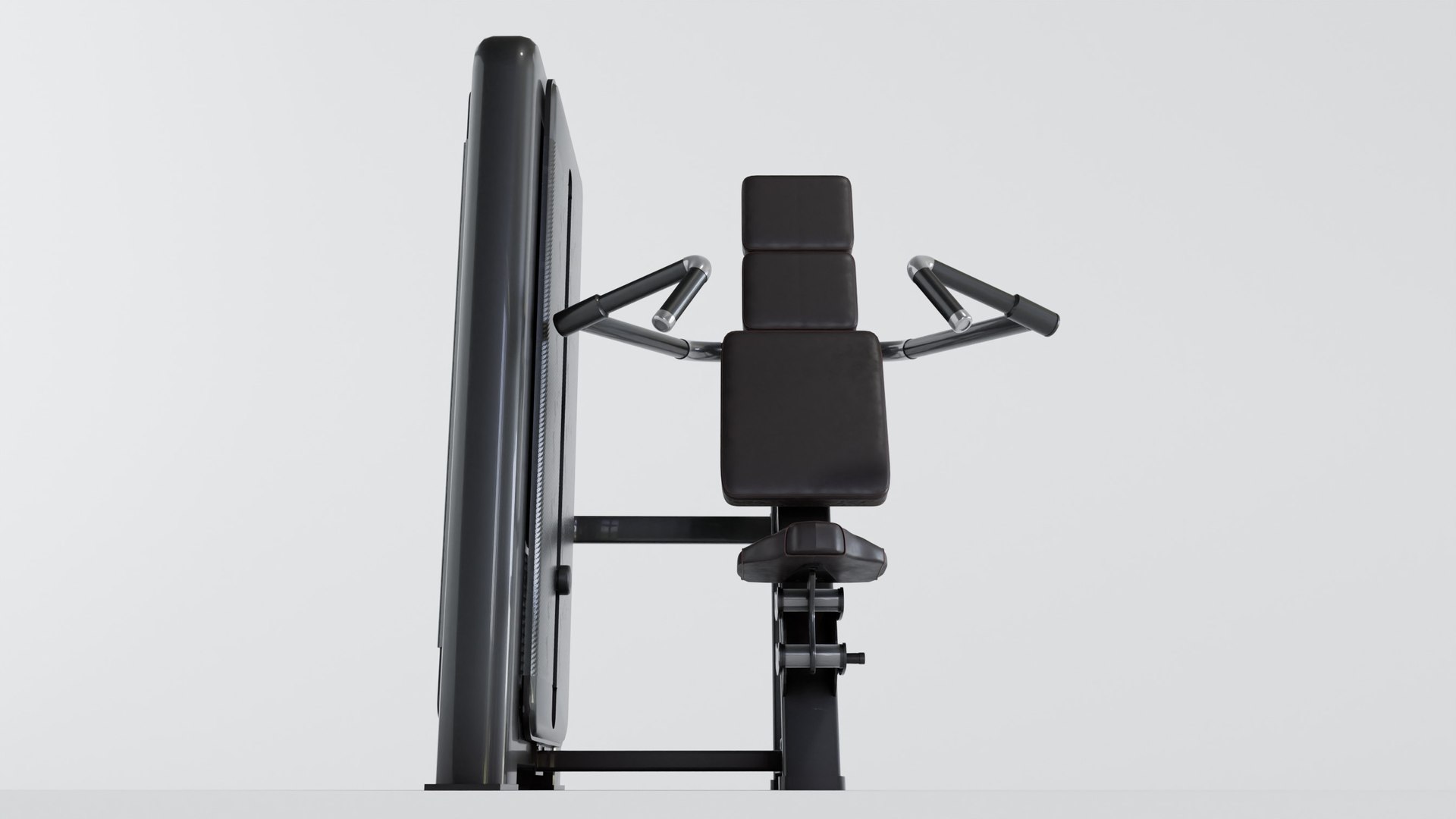 3D Seated Shoulder Press Machine - TurboSquid 2282786