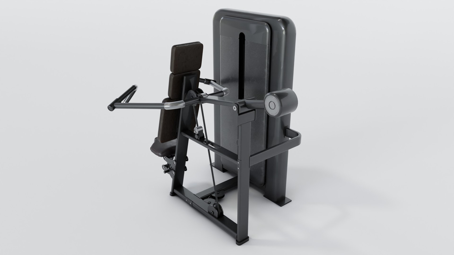 3D Seated Shoulder Press Machine - TurboSquid 2282786
