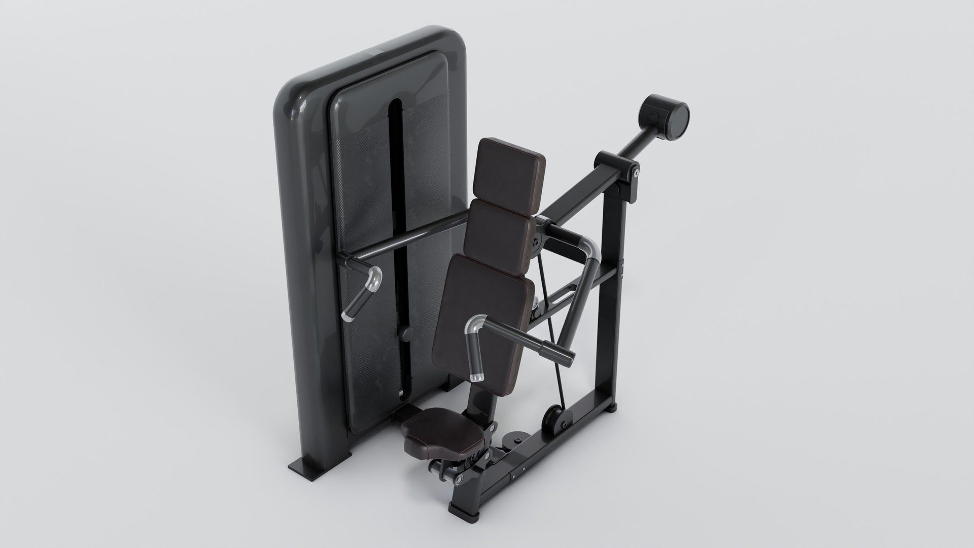 3D Seated Shoulder Press Machine - TurboSquid 2282786