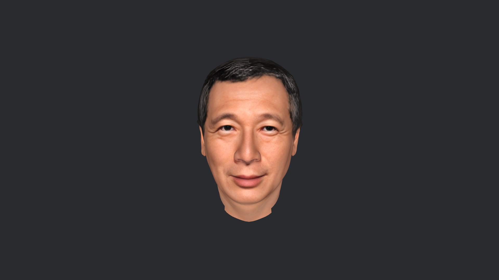 Lee Hsien Loong Hyper Realistic Full Body Fully Rigged 3D Character 3D ...