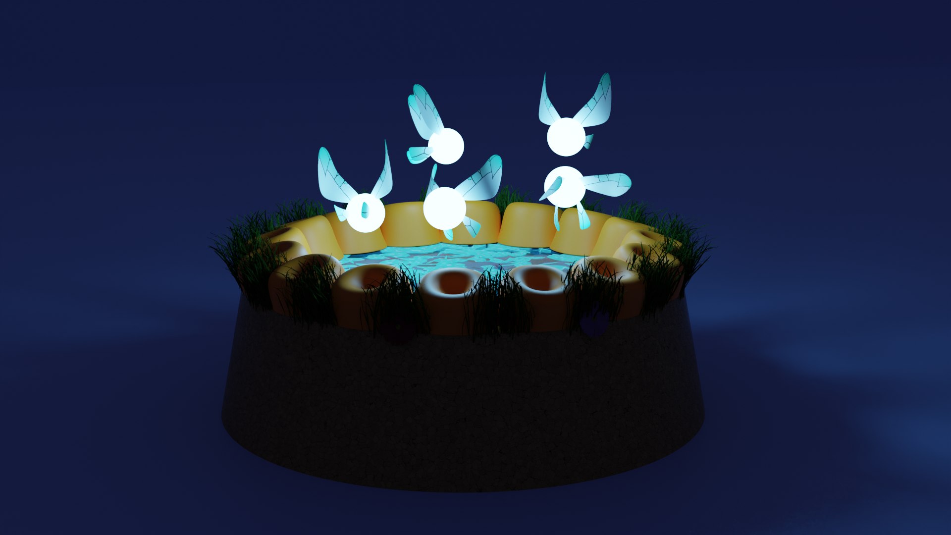 The Legend Of Zelda Ocarina Of Time Fairy Diorama Model - TurboSquid ...